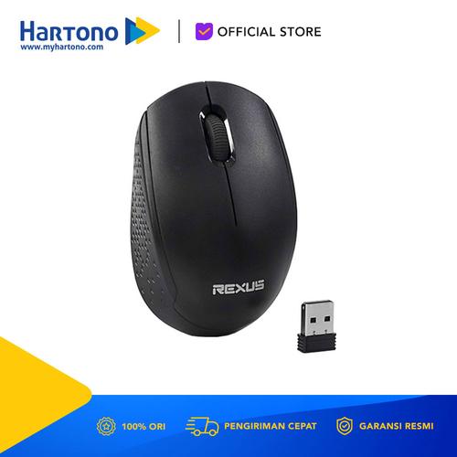 Jual REXUS WIRELESS OFFICE MOUSE Q30 BLACK COLOR Q30-BK - Kota Surabaya ...