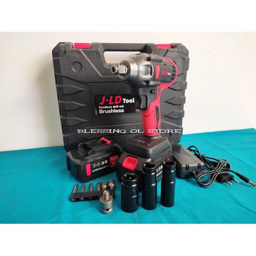 Jual MESIN IMPACT JLD JV88 VOLT/MESIN IMPACT WRENCH CORDLLES/ IMPACT ...