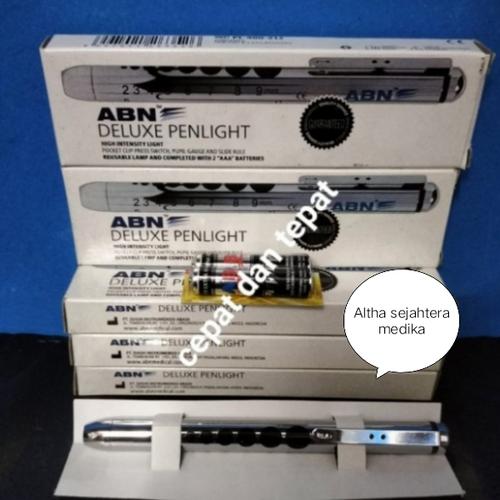 Jual Penlight pen light senter medis Deluxe ABN Diagnostic lamp mata ...