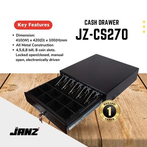 Promo JANZ Heavy Duty Cash Drawer Machine JZ-CS270 - CS270 On;y Cicil 0 ...