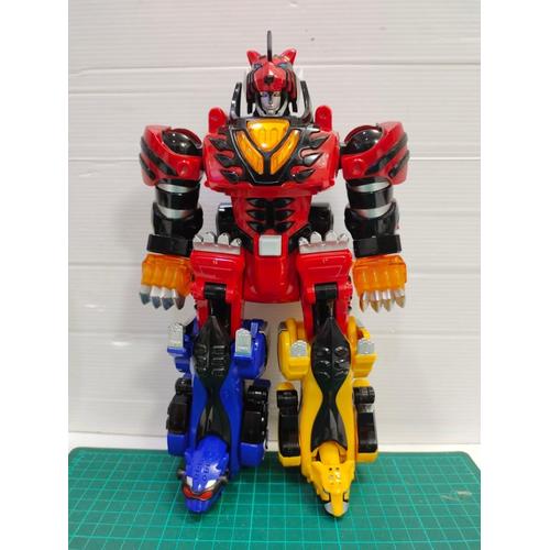 Jual Dx Power Rangers Jungle Fury Juken Sentai Geki Gekiranger Megazord ...
