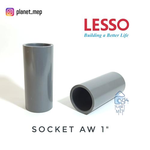 Jual LESSO SOCKET AW 1" PVC - Kota Denpasar - Planet MEP | Tokopedia