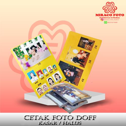 Jual Cetak Foto Doff halus dan Doff kasar ukuran 2x3 - 10RS - DOFF ...