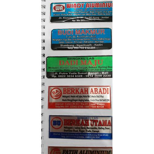 Jual LABEL NAMA BRAND MEREK MERK ELEKTRONIK ALAT DAPUR CUSTOM TIMBUL ...