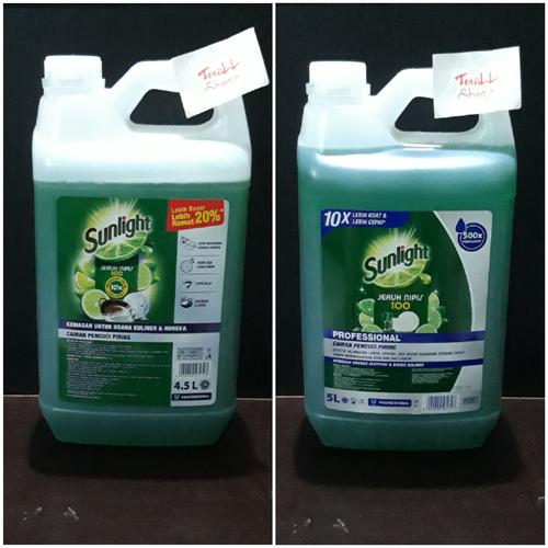Jual Sunlight galon jerigen jerrycan 5 liter sabun cuci piring - 5 ...