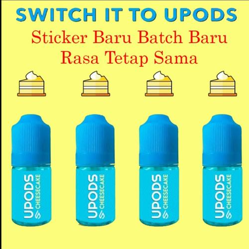 Jual Upods Cheesecake Pods Friendly Salt Nic Cheese Cake 100% Authentic ...