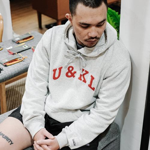 Jual UNKL347 Jacket Hoodie Model Simpel Bahan Fleece LLEG - Misty, M ...