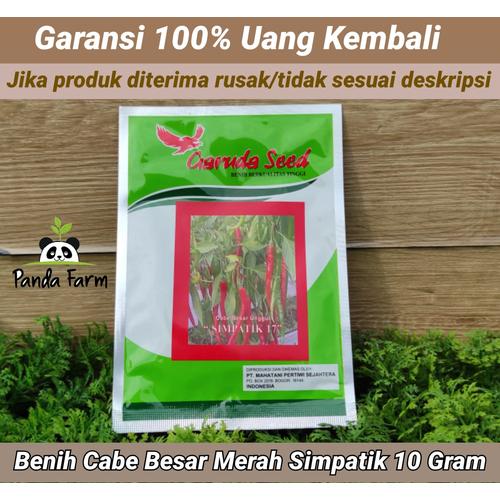 Jual Benih/Bibit Caba Merah Besar Unggul Simpatik (Garuda Seed) - isi ...