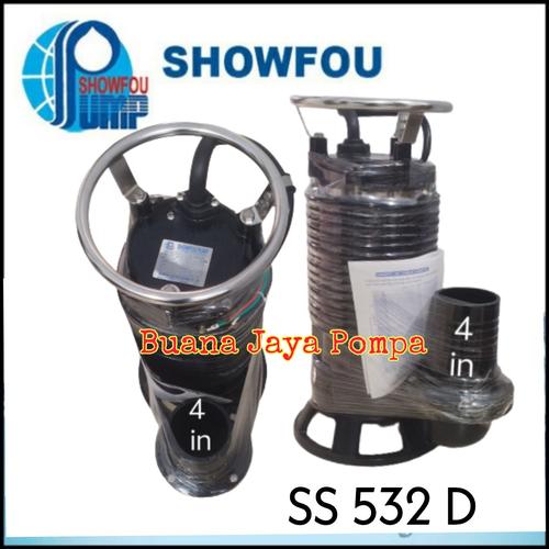 Jual POMPA SUBMERSIBLE 5HP 3Phase " SHOWFOU SS 532 D Mede In Taiwan ...