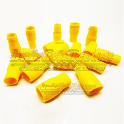 Promo Vinyl End Cap / Pelindung Skun Kabel V 60 Nintoku - Kuning ...