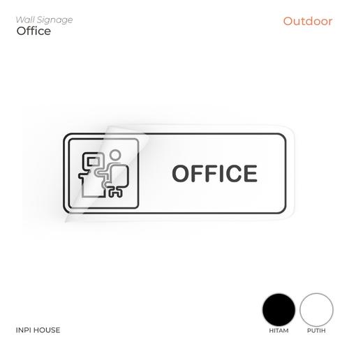 Jual stiker area office - sticker office - wall stiker - office stiker ...