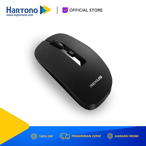Jual REXUS WIRELESS OFFICE MOUSE Q20 BLACK COLOR Q20 - Kota Surabaya ...