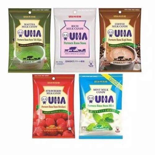Jual UHA Milk Candy 103 g Permen Susu UHA - Strawberry Milk - Jakarta Barat - PapaIndoFam ...