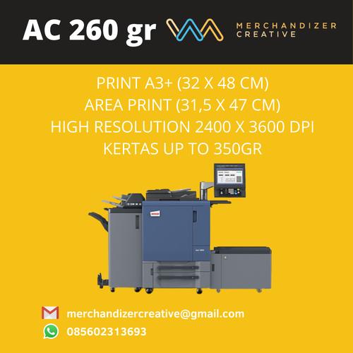 Jual Cetak Kertas AC 260gr/Ivory 260 gr Uk A3+ / Print Poster Uk A3 ...