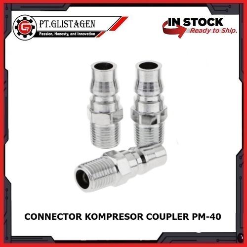 Jual Quick Coupler PM 40 Sambungan Selang Kompresor Recoil Cuk Kopler ...
