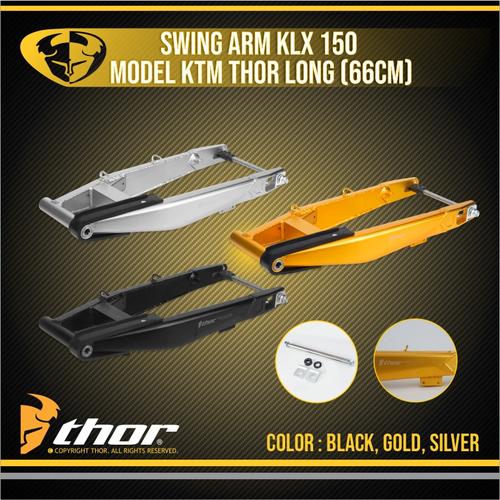 Jual Swing Arm Klx 150 Model Ktm Long 66Cm Thor - SILVER - Kota Malang ...