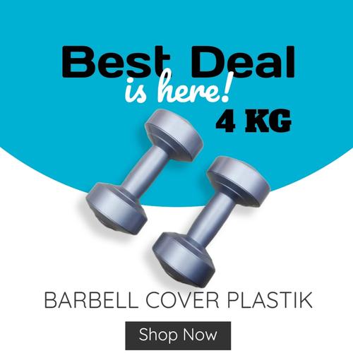 Jual BARBELL COVER PLASTIK 4 KG 1 PCS LIFE SPORTS - Kab. Gowa - GROSIR ...