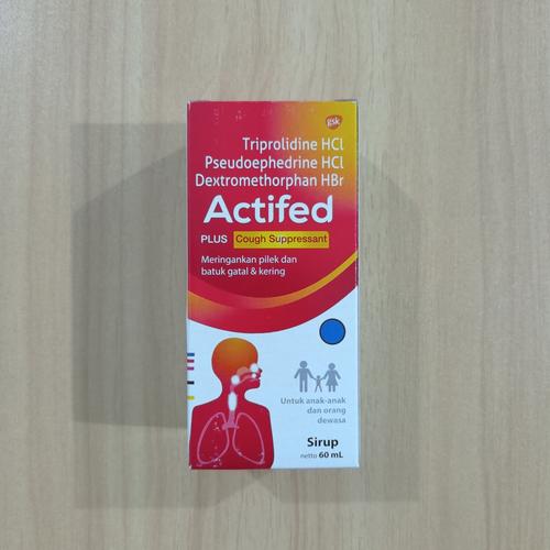 Jual Obat Batuk Kering Actifed Merah 60 ml - Kab. Sleman - Haris ...