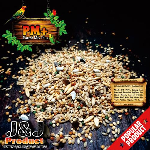 Jual Parrot Mix + (10kg) - Pakan Bijian Campur Burung Parrot - Kota ...