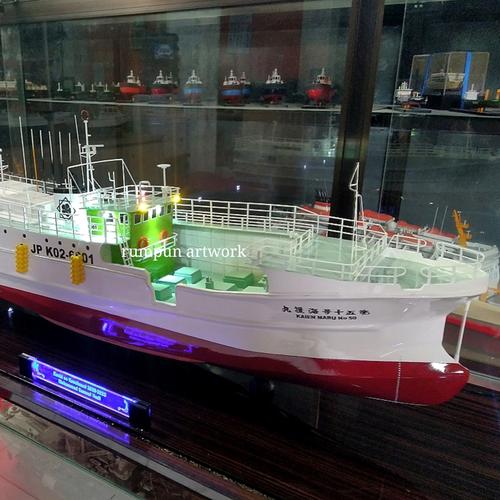 Jual Miniatur Kapal Ikan Japan/ Fishing Boat/ Kapal Longline - Kab ...
