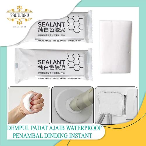 Jual DEMPUL PADAT AJAIB WATERPROOF / PENAMBAL DINDING INSTANT [SANTUNKU ...