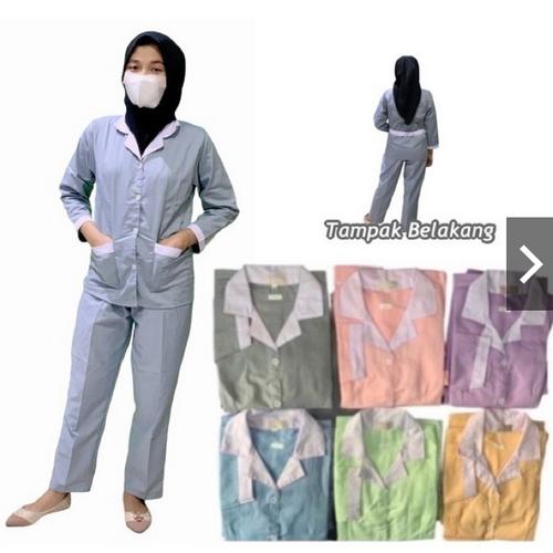Jual Baju Seragam Suster Lengan Panjang / Baju Suster Lengan Panjang ...