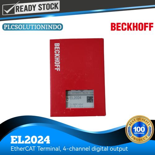 Jual BECKHOFF EL2024 | EtherCAT Terminal, 4-channel digital output ...