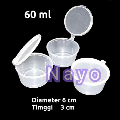 Promo Cup saos klip 60ml / Cup mayones plastik / Mayonnaise - Jakarta ...