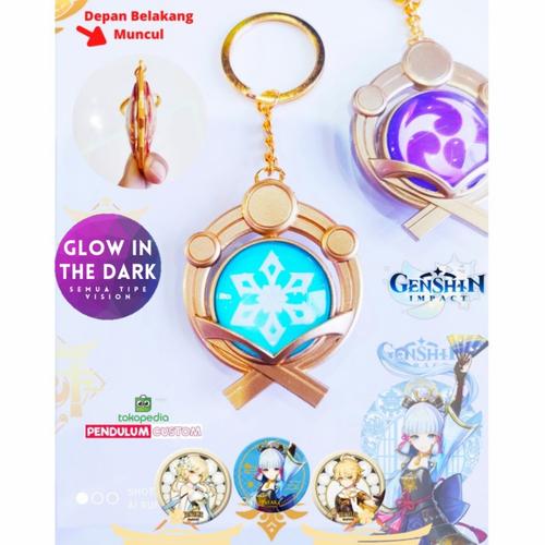 Jual Gantungan kunci Vision Genshin Impact keychain CYRO Inazuma ...