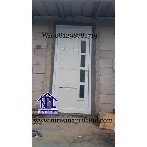 Jual Produksi Kusen Pintu Aluminium Putih 4 inch merk inkalum - Kota ...