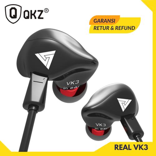 Jual EARPHONE QKZ VK-3 HEADSET BASS BETTER THAN CK5 LIKE AK6 HP ...