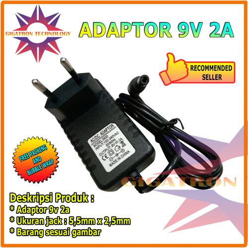 Jual Adaptor 9v 2a Power Supply 9v 2A Adapter 9V 2A - Kota Tangerang ...