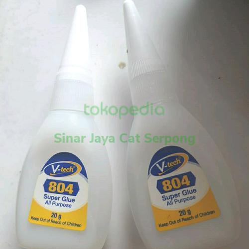 Jual LEM KOREA. VTECH SUPER GLUE 20gr. LEM SERBAGUNA. - Kab. Tangerang ...