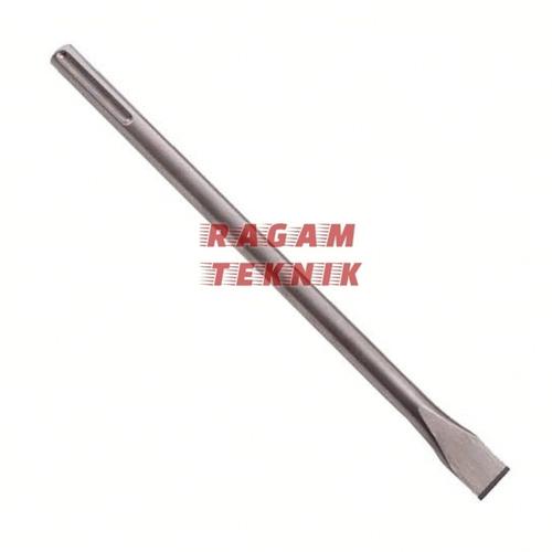Jual Mata Bor Pipih Rata Pahat Tembok Beton Flat Chisel SDS Plus Type ...