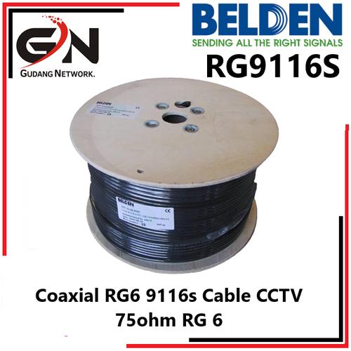 Jual BELDEN 9116s Cable Coaxial RG6 CCTV 305mtr belden rg 6 - Jakarta ...