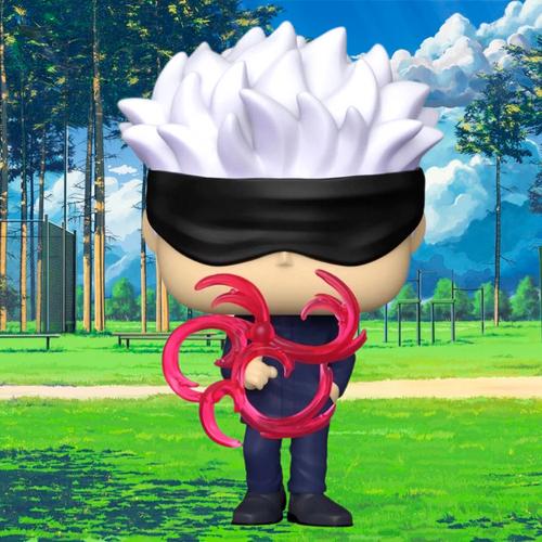 Jual ORIGINAL Funko Pop Jujutsu Kaisen Satoru Gojo Red Technique Figure ...