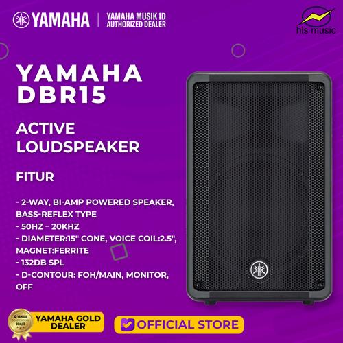 Promo Yamaha DBR15 / DBR 15 Speaker Aktif / Loudspeaker Garansi Resmi ...