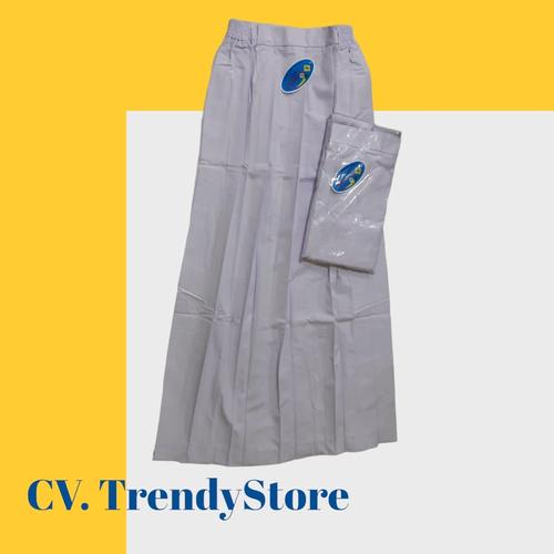 Jual ROK PANJANG REMPEL SEKOLAH SMP/SMA /SMK WARNA PUTIH MEREK " SERAGAM" - Kota Depok ...