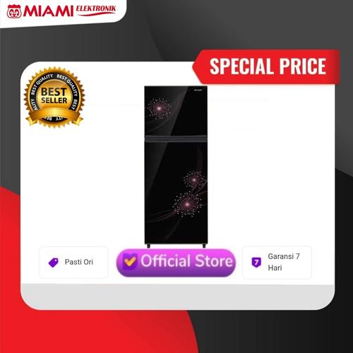 Promo Kulkas Sharp 2 Pintu SJ237MG / Sharp SJ237MGDP / Sharp SJ237MGDB ...