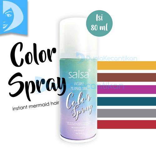 Jual Salsa Instant Mermaid Hair Color Spray Pewarna Rambut Semprot ...