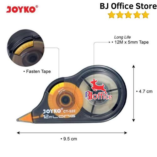 Promo Tipex Roll / Tipex Kertas /Correction Tape Joyko CT 522 - Kota ...