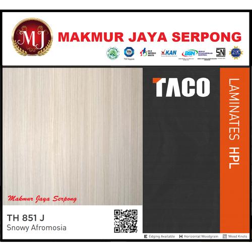 Jual HPL TACO TH 851 J Snowy Afromosia | WOODGRAIN - Kota Tangerang ...