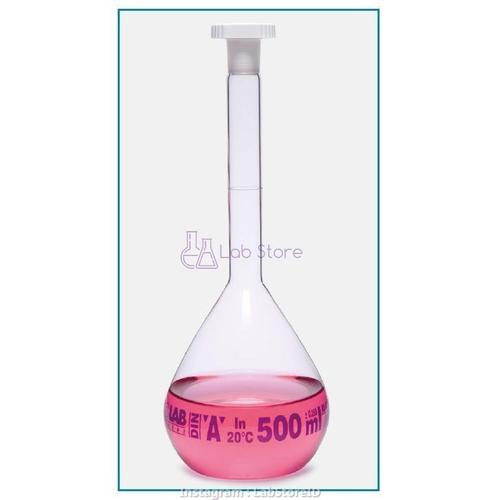 Jual Volumetric Flask Plastic Stopper Clear Labu Ukur Takar 5000 ml Isolab - Jakarta Utara - Lab ...