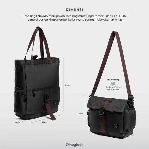 Jual Tas Selempang Laptop Jinjing Pria Wanita Totebag Wateproof Multifungsi - Hitam - Jakarta ...