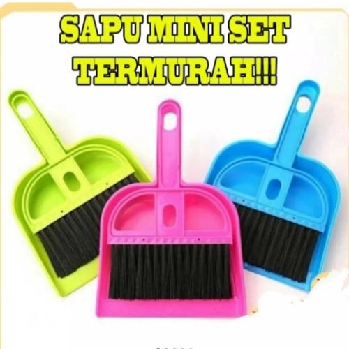Jual Sapu Pengki Set Sapu Kecil Sapu kebersihan Karpet meja mobil ...
