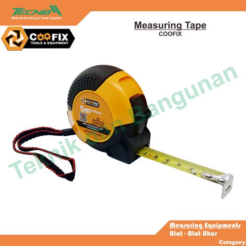 Jual Rol Roll Meter Meteran Tarik Rol COOFIX 3M 5M - 3 Meter - Kota ...