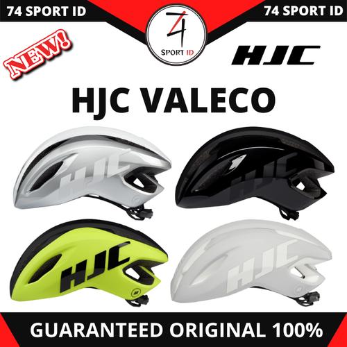 Jual Helm sepeda HJC valeco Original BNIB 100% - Yellow Black, M(55 ...