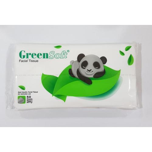 Jual Green Soft Facial Tissue 50Sheets 2Ply - Kab. Sukoharjo - Jumbo ...