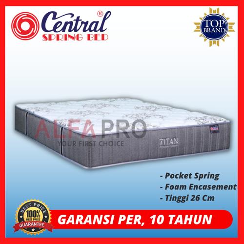Jual Kasur Springbed Central Titan Pocket Spring - Central Springbed ...
