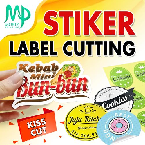 Jual Stiker Label Cutting / Stiker botol Minuman / Stiker Kemasan ...